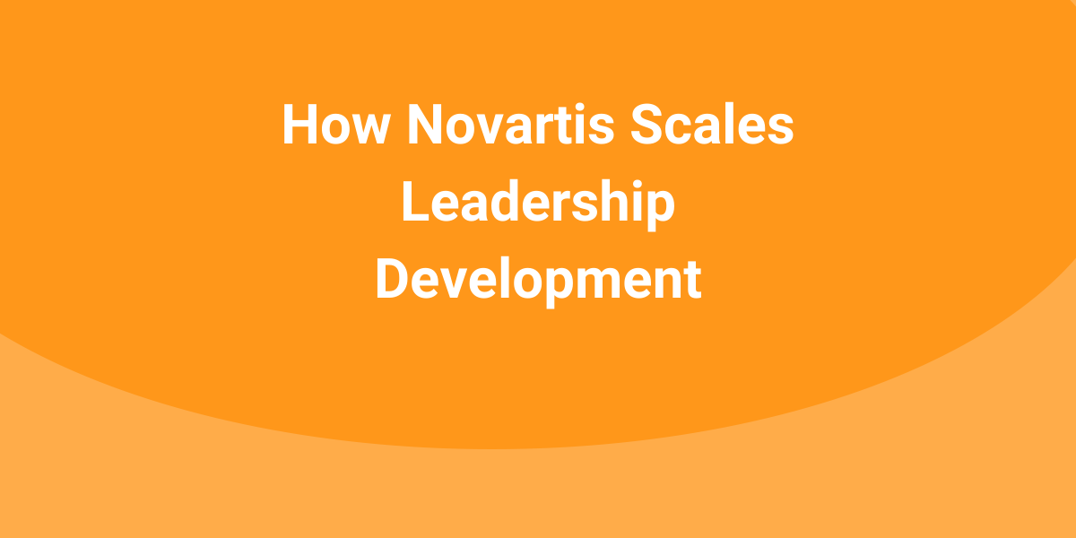 How Novartis Scales Leadership Development - LEADx